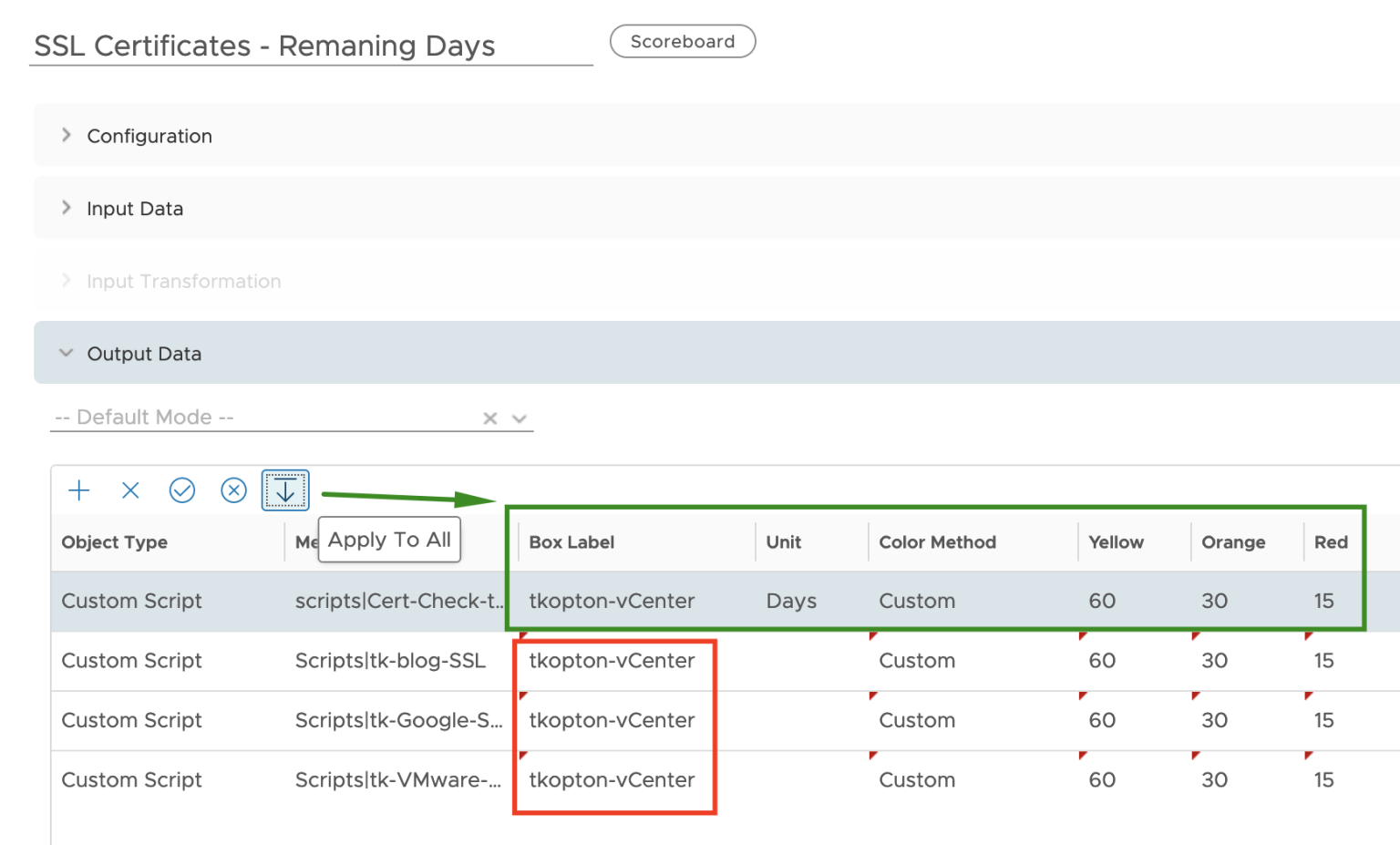 Checking SSL/TLS Certificates using Aria Operations - Update - TOMsOps