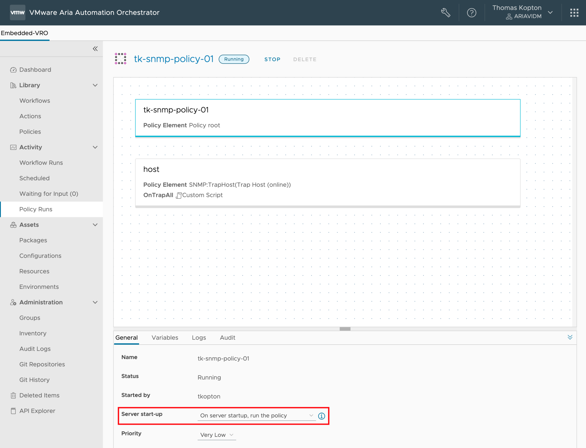 Automated Workflows using VMware Aria Operations SNMP Trap Plugin - TOMsOps